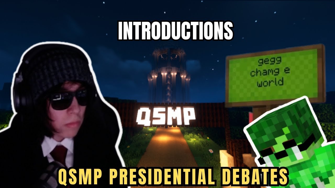 Highlights: QSMP Presidential Debates Part 1: Introductions #qsmp - YouTube