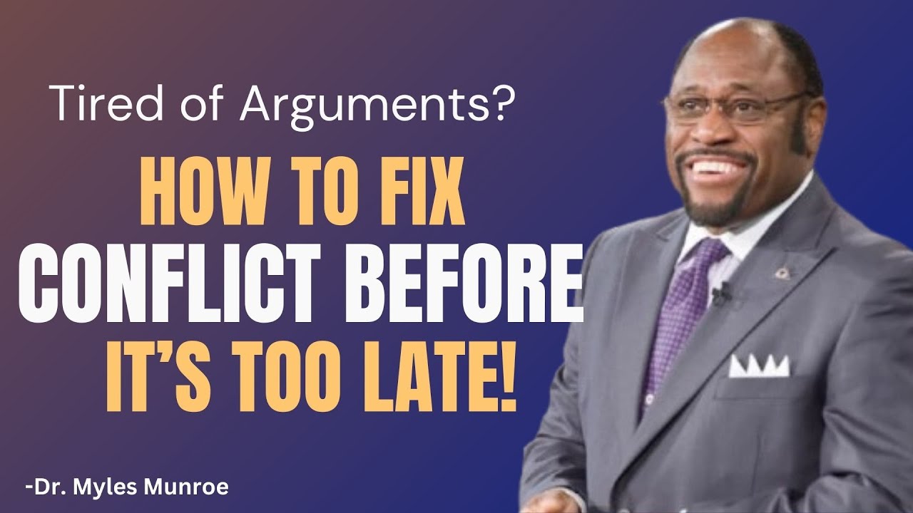 Tired of arguments? How to fix conflict before it's too late - YouTube