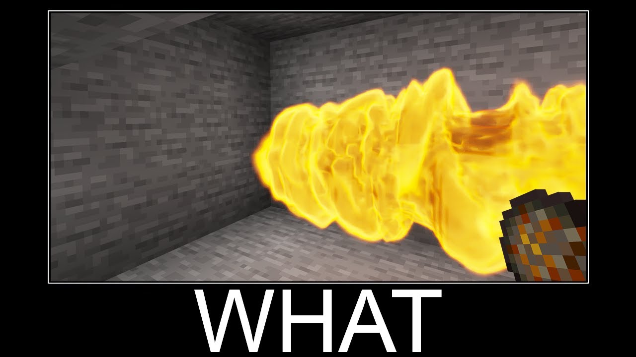 Minecraft realistic wait what meme, Lava, Water, Slime #15 - YouTube