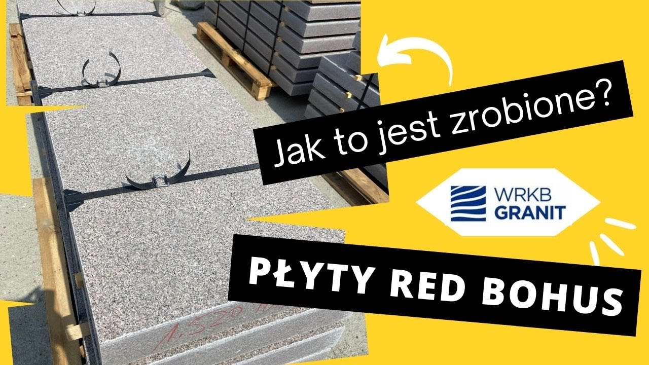 JAK TO JEST ZROBIONE? Płyta kamienna Red Bohus - WRKB Granit - YouTube