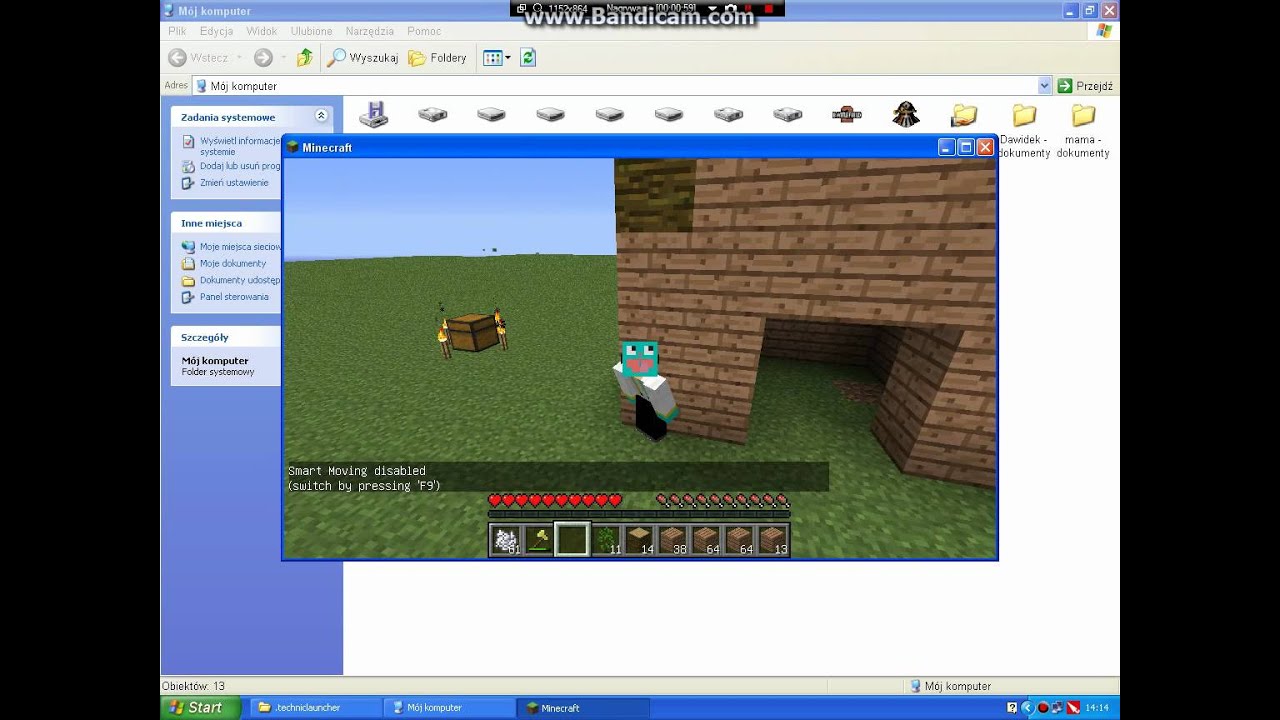 Minecraft problemy #1 "Save Chunks" - YouTube