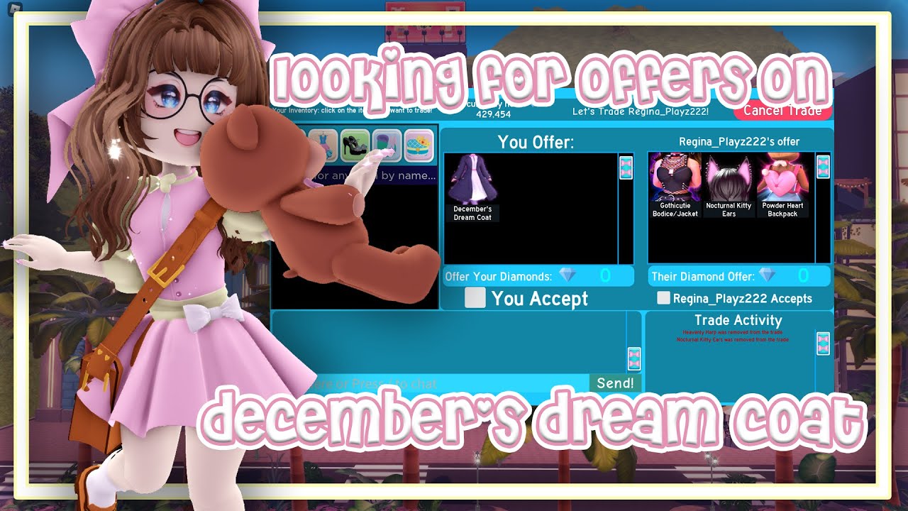 LOOKING FOR OFFERS ON DECEMBER'S DREAM COAT ⛄ | Royale High - YouTube