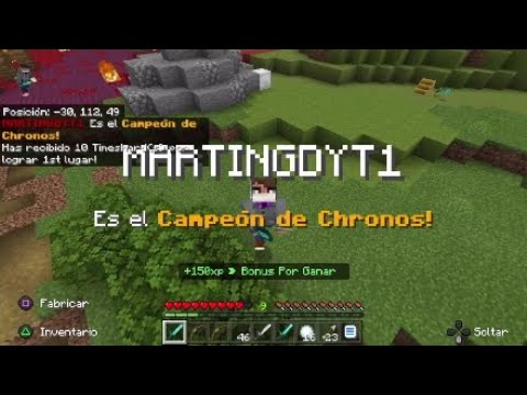 ganando 2 partidas en chronos - Minecraft - YouTube