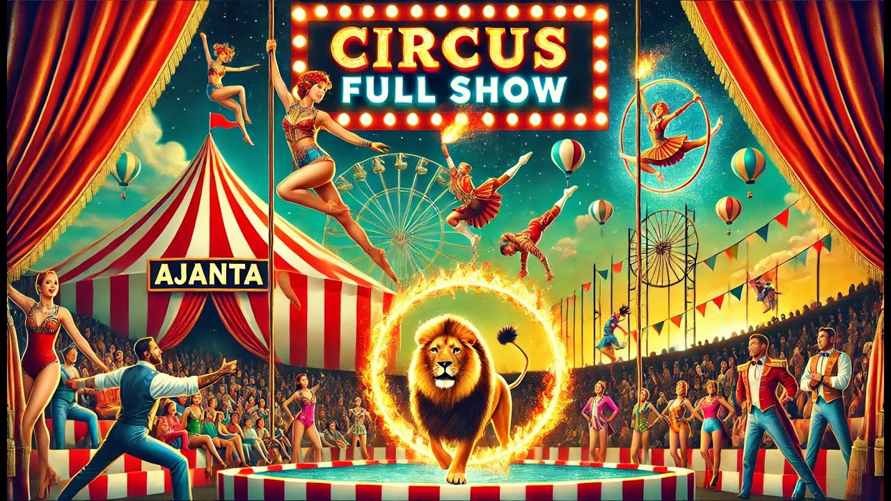 Ajanta Circus Full Show | Stunning Stunts & Thrilling Performances ...