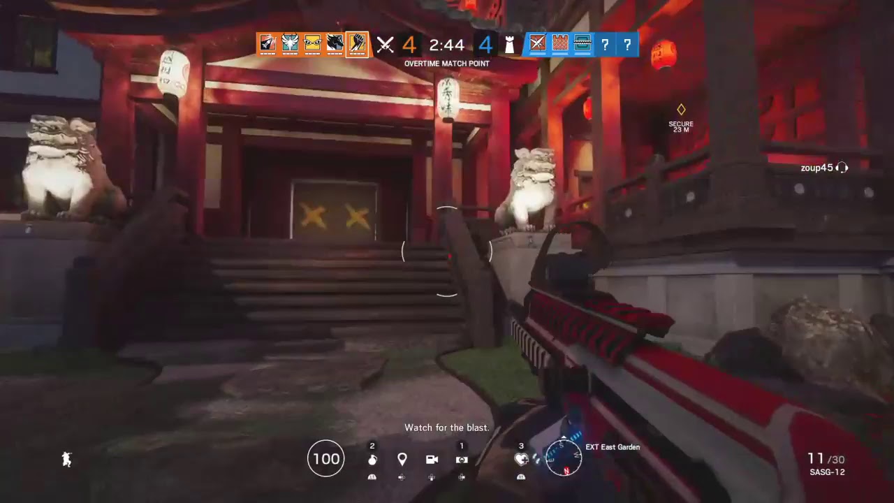 R6s Rank match - YouTube