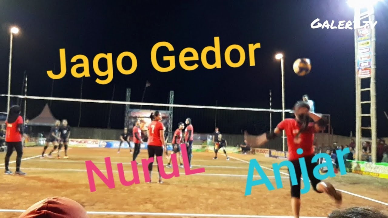 Meriah | Voli tarkam Anjar Nurul vs Anisa Intan pemain putri jamtim ...