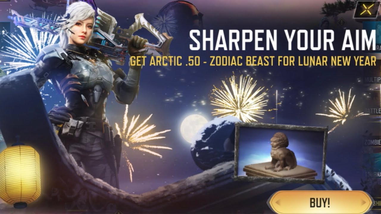 CODM Year Of The Tiger Draw With Legendary Arctic 50-Zodiac Beast ...