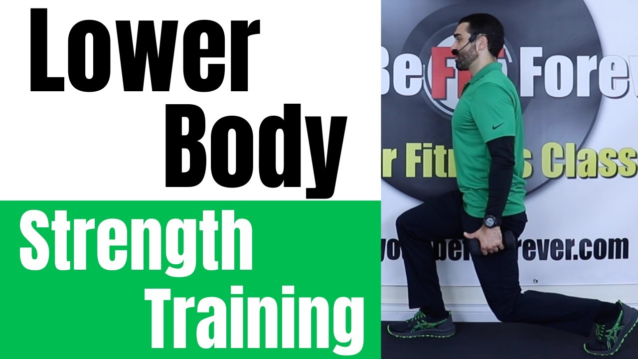 Lower Body Strength Training: Workout 22 - YouTube