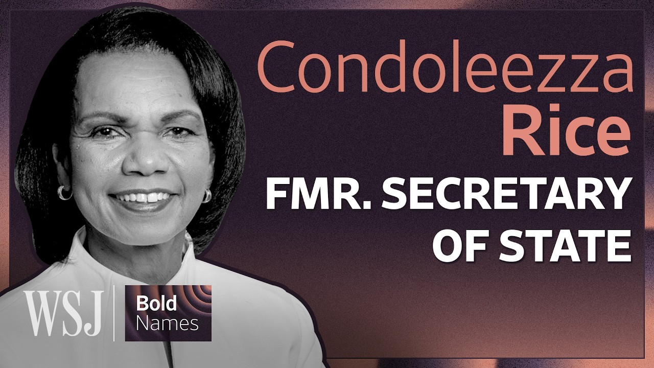 Condoleezza Rice on the U.S. vs. China | WSJ's Bold Names - YouTube