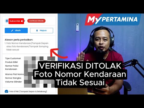 Verifikasi ditolak Subsidi Tepat Mypertamina Karena Foto Kendaraan