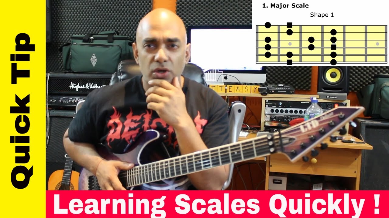 Quick Tip: Learning scales quickly ! - YouTube