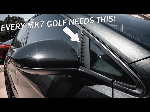 ELIMINATE Wind Noise on the Mk7 GTI! - YouTube