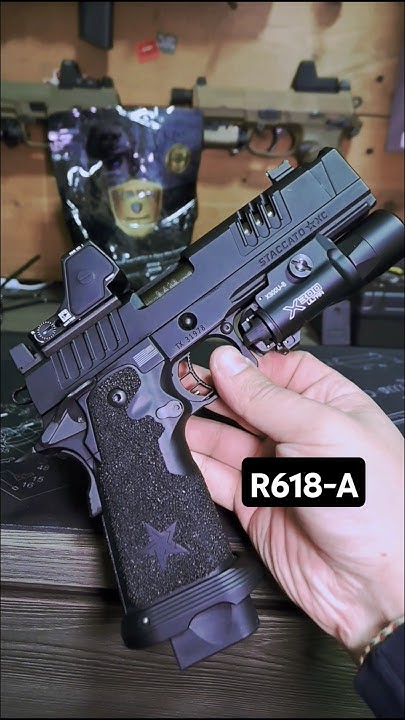 Army Armament R618-A Staccato XC 槍燈切齊槍口辦法#airsoft #生存遊戲 #staccato - YouTube