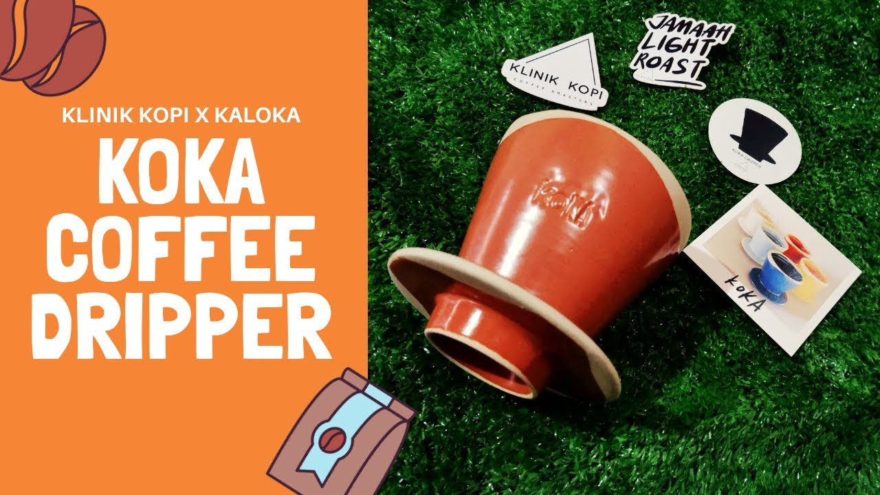Koka dripper (dripper lokal buatan Jogja) - YouTube