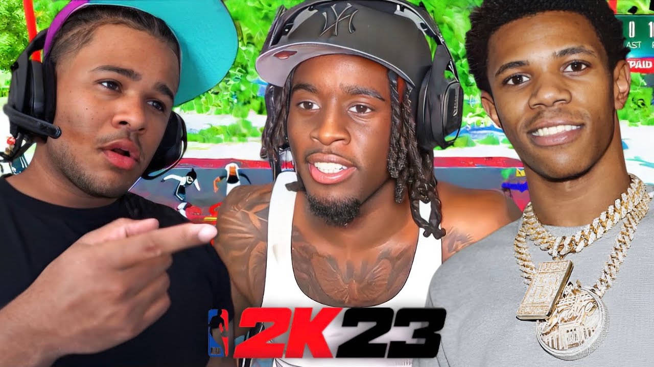 Fanum vs A Boogie LEGENDARY 2k23 NY Showdown 🏀 - YouTube