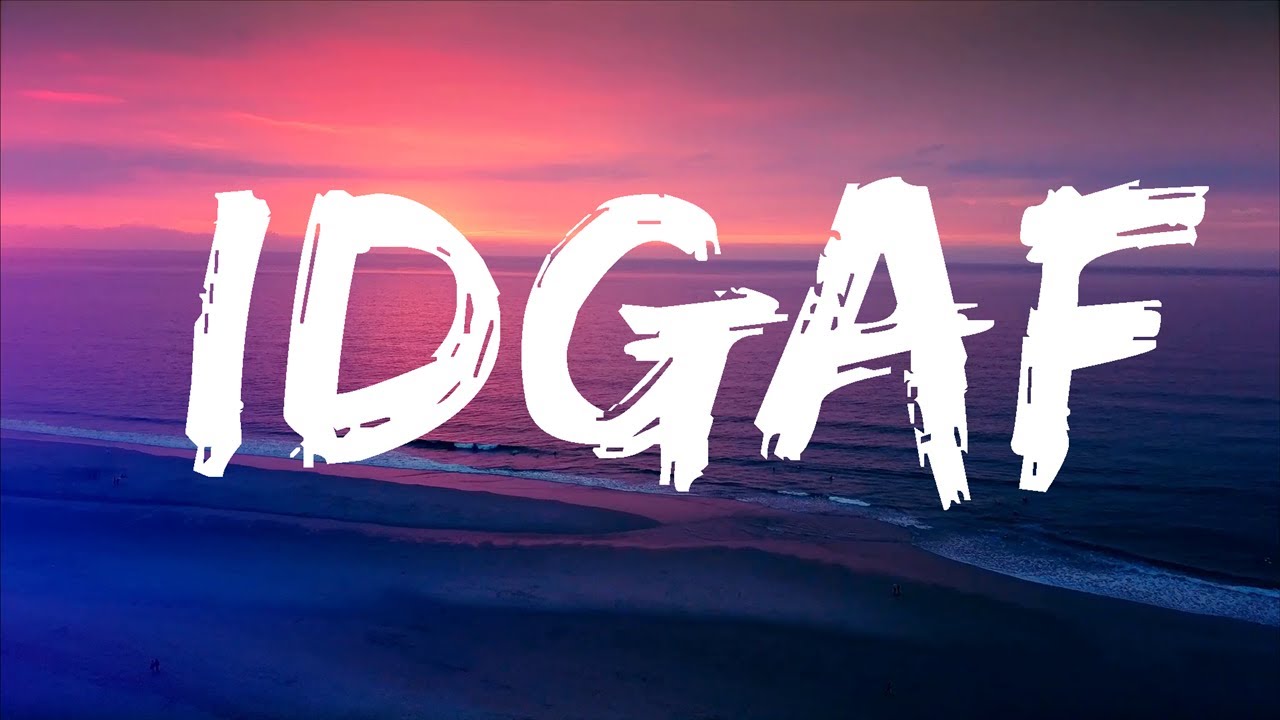 Dua Lipa - IDGAF (Lyrics) Lyrics Video - YouTube