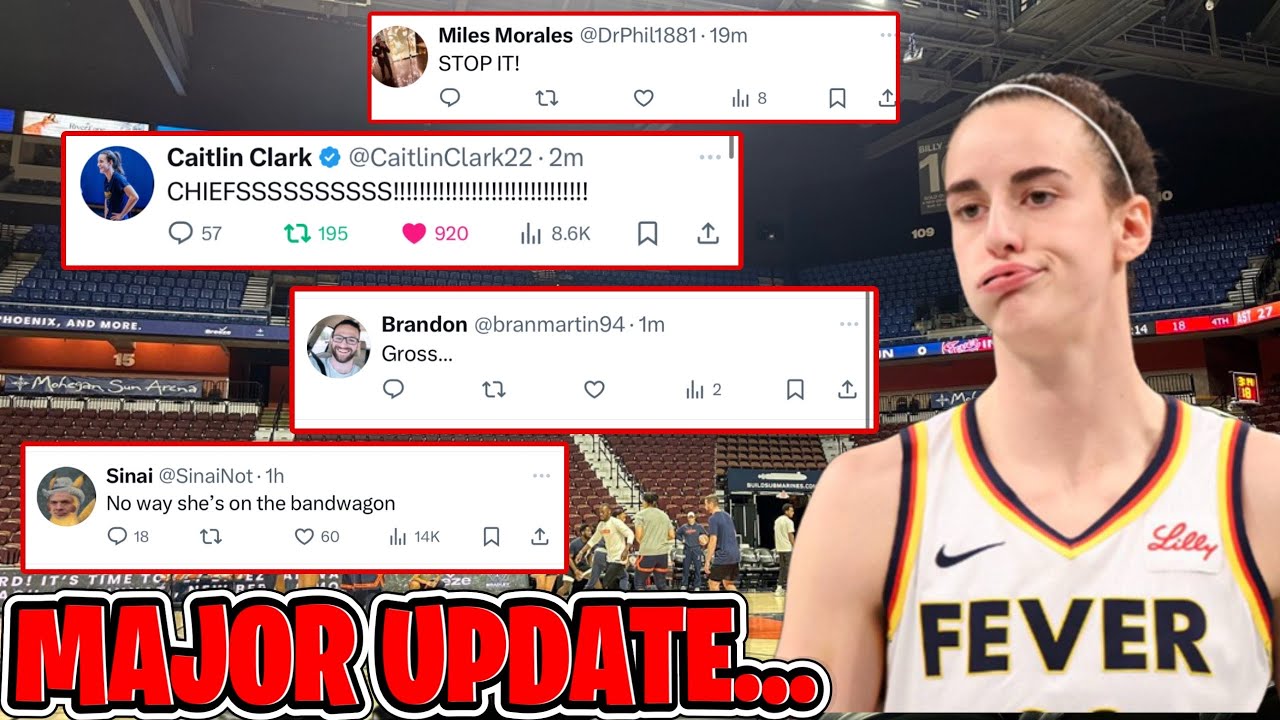 Indiana FANS ATTACKING Caitlin Clark ONLINE For Being Kansas City Chief ...