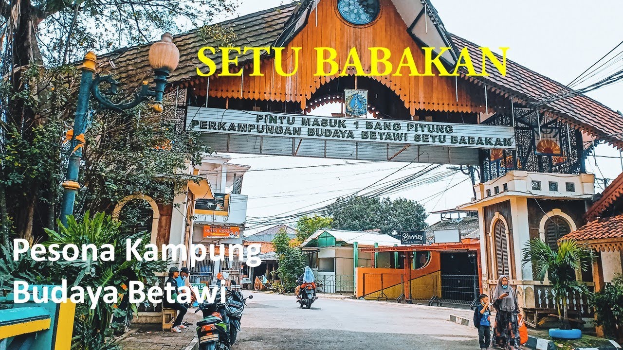 SETU BABAKAN |DESTINASI WISATA BUDAYA BETAWI - YouTube