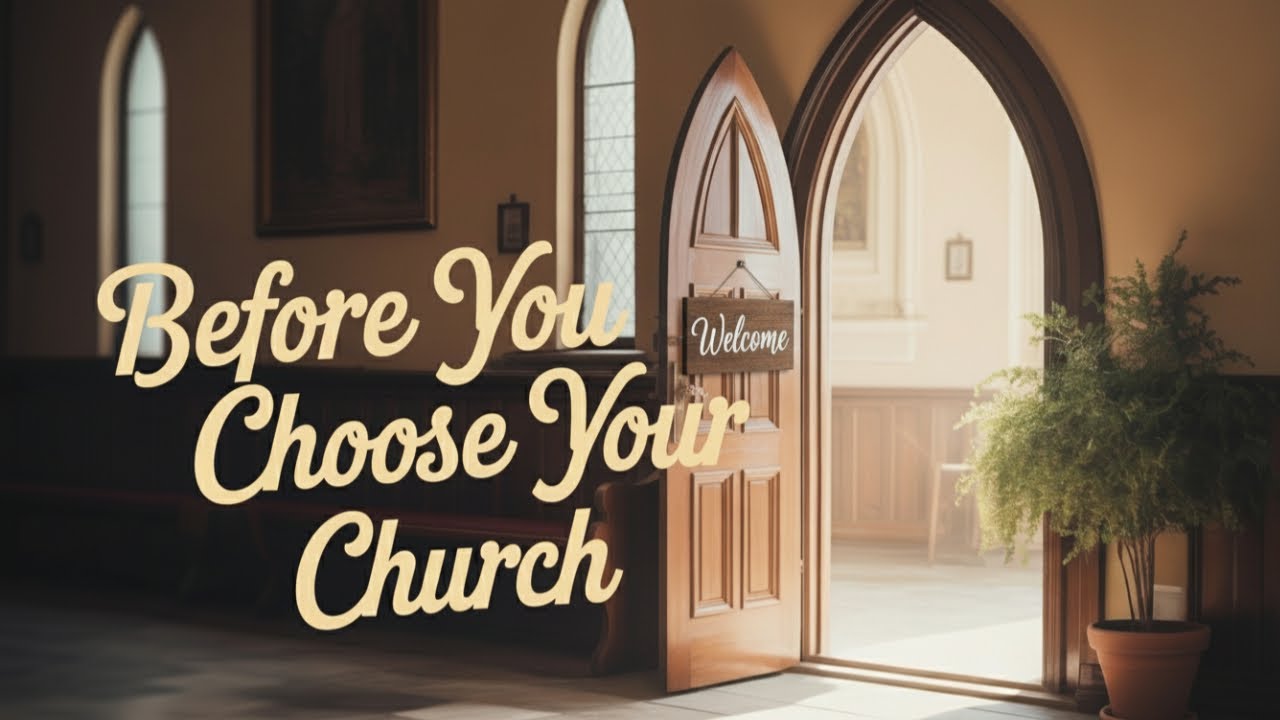 How to Choose Your Church | Biblical & Practical Guide - YouTube