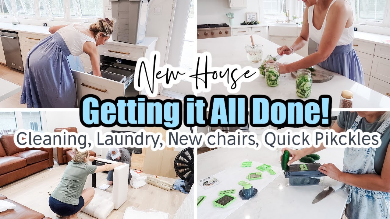 *NEW* GET IT ALL DONE! CLEANING & HOMEMAKING MOTIVATION | NEW KITCHEN ...