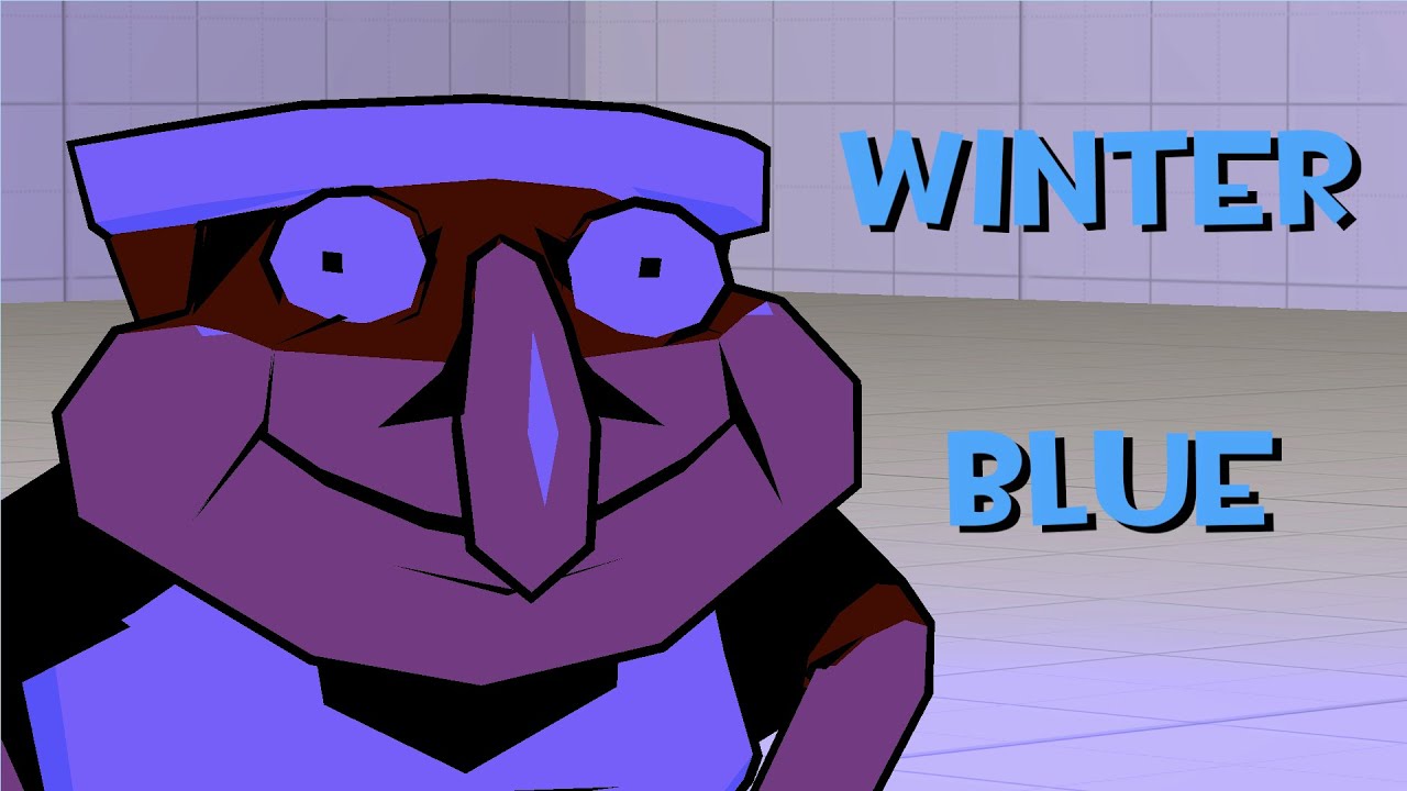 Fake Peppino mini boss showcase: Winter Blue (Pizza tower SFM) - YouTube