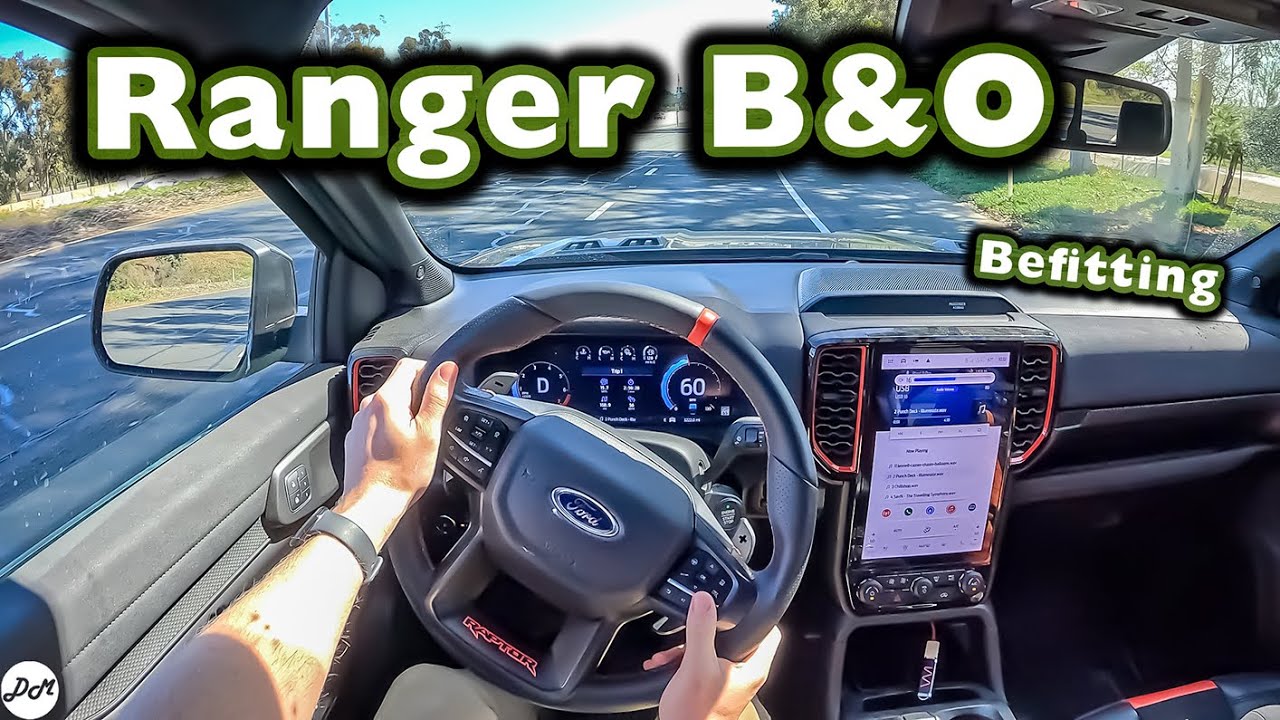 2024 Ford Ranger – 10-speaker B&O Sound System Review - YouTube