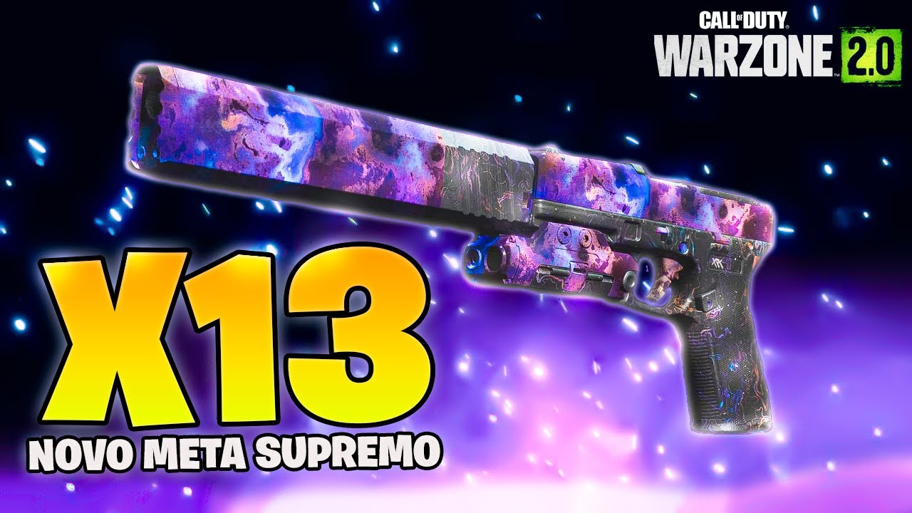 A *NOVA X13 AKIMBO* ESTÁ DOMINANDO O WARZONE 2!! *META SUPREMO ...