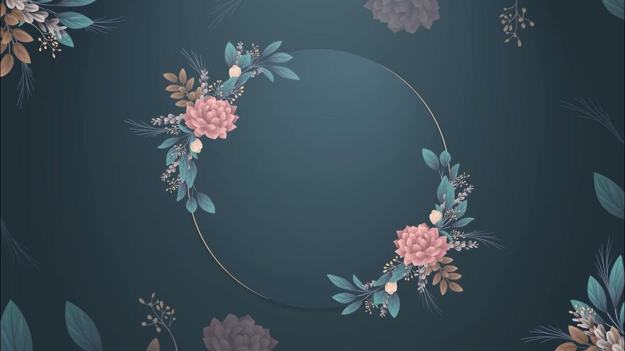 4k Flowers Background Video Loop | Copyright Free Motion Graphic ...
