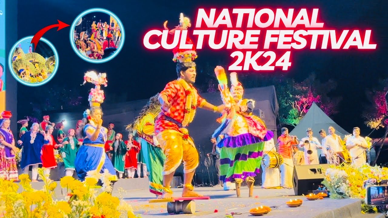 NATIONAL CULTURE FESTIVAL-2024 || #StrideWithPride || ONE BHARATH SAARI ...