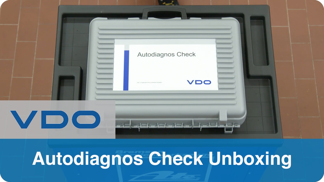 VDO Autodiagnos Check Unboxing - YouTube