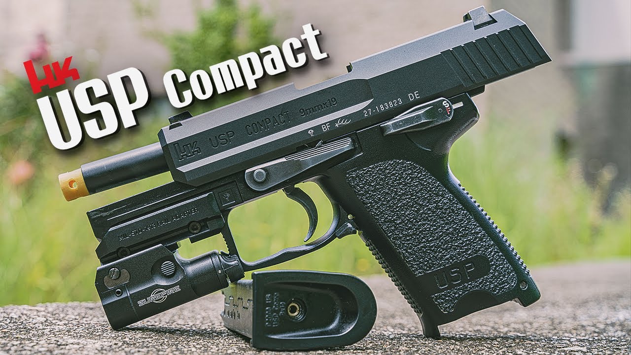 USP 장난감총 실총처럼 만들면 파워도 세질까? - YouTube