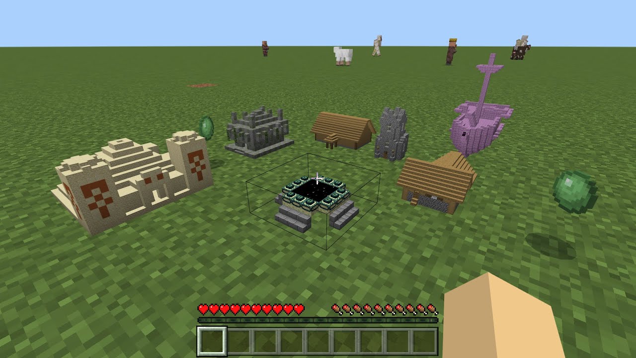 Miniature Structures MOD in Minecraft PE - YouTube