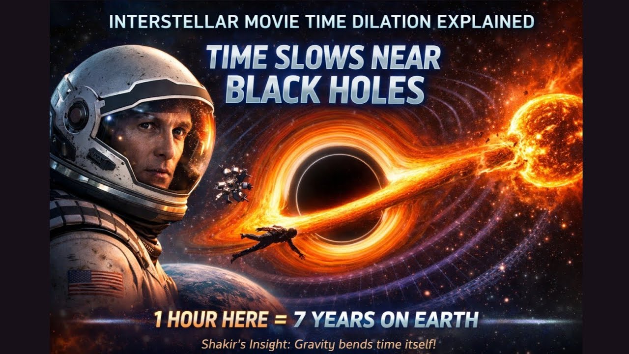Interstellar Time Dilation concept explained | #Shakirinsight - YouTube
