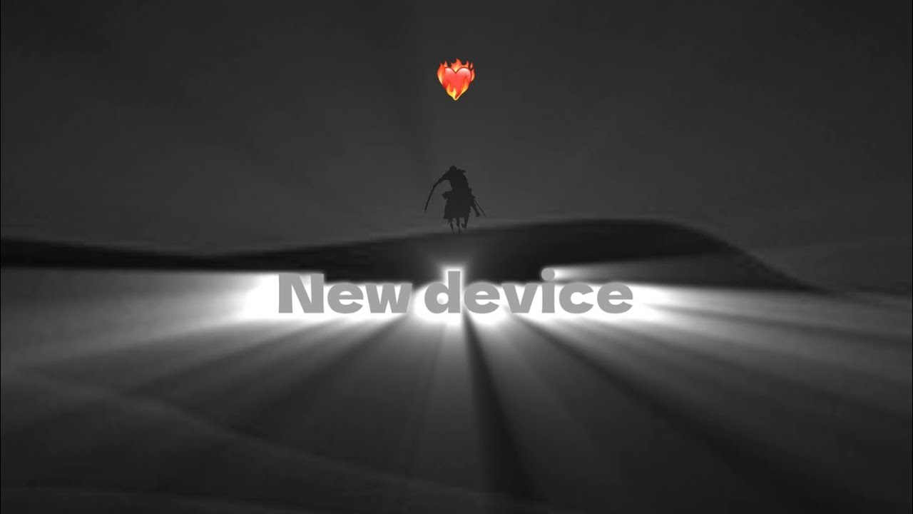 New device ️‍🔥 - YouTube