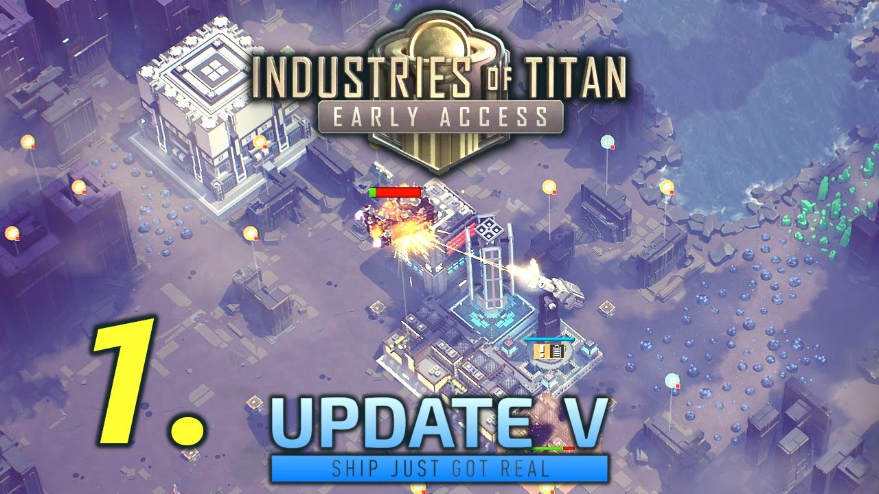 Ship Just Got Real - Let's Play Industries of Titan Update 5 Part 1 ...