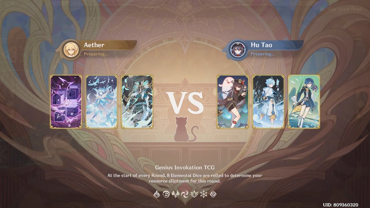 TCG Card Battle with Hu Tao! [Hu Tao Voicelines] #tcg #genshinimpact ...