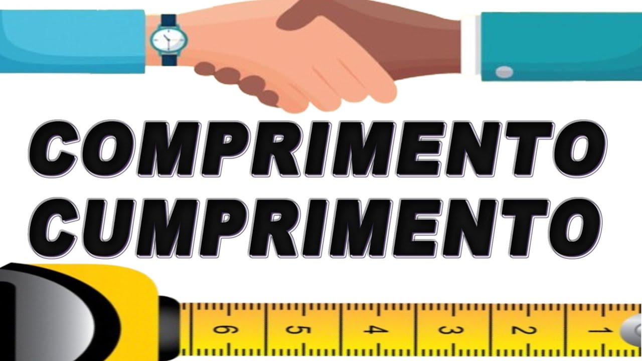 ENTENDA A DIFERENÇA ENTRE 'COMPRIMENTO' E 'CUMPRIMENTO' MAIS TÉCNICA DE ...