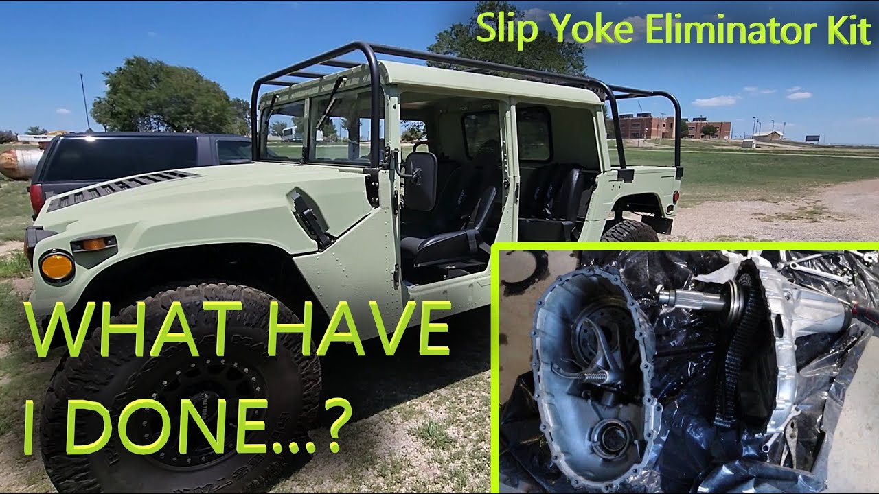 MP1226 Slip Yoke Eliminator Kit - Humvee Duramax Swap - we might have a ...