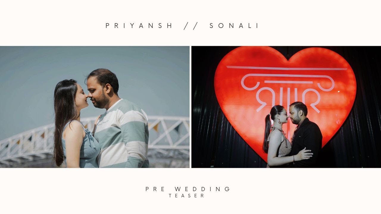 Priyansh & Sonali Pre Wedding Teaser // pre wedding video shoot ahmedabad 2025 | BR STUDIO - YouTube