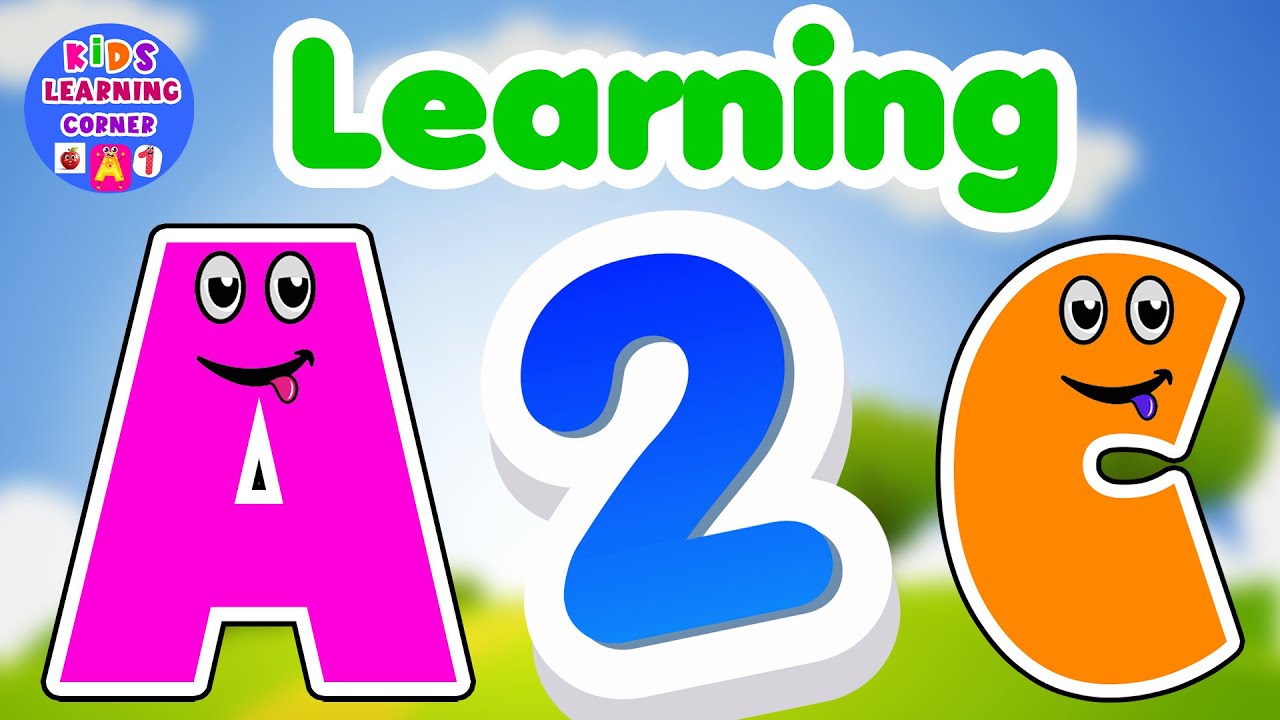 ABC &123 Learning For Toddlers | ABC and Numbers For Preschool | ABC ...
