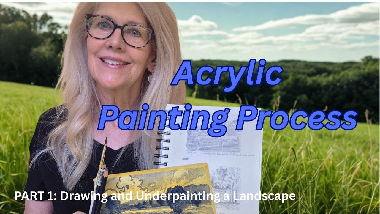 Acrylic Painting Process for Beginners - YouTube