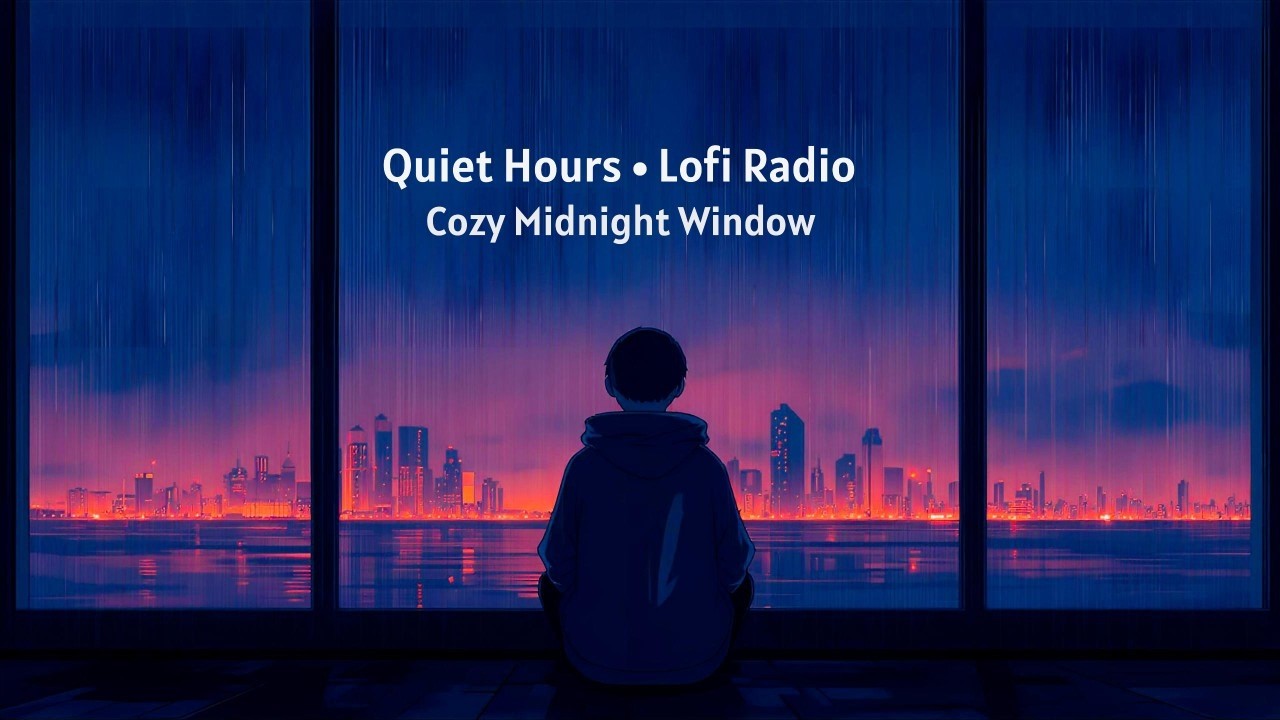 Cozy Midnight Window 🌙 Warm Nostalgic Lofi for Study, Focus & Late ...