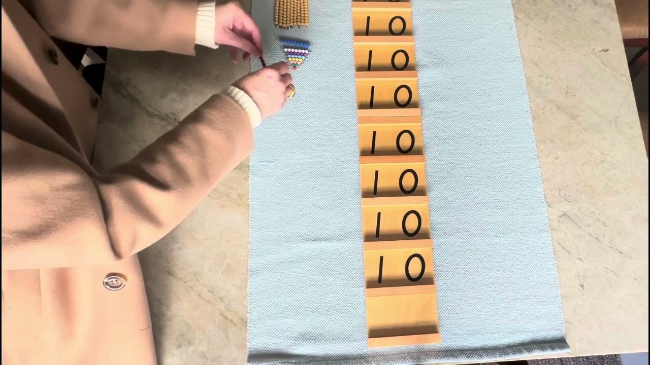 Teen Boards and Beads Montessori Math Lesson ~ Association Montessori ...