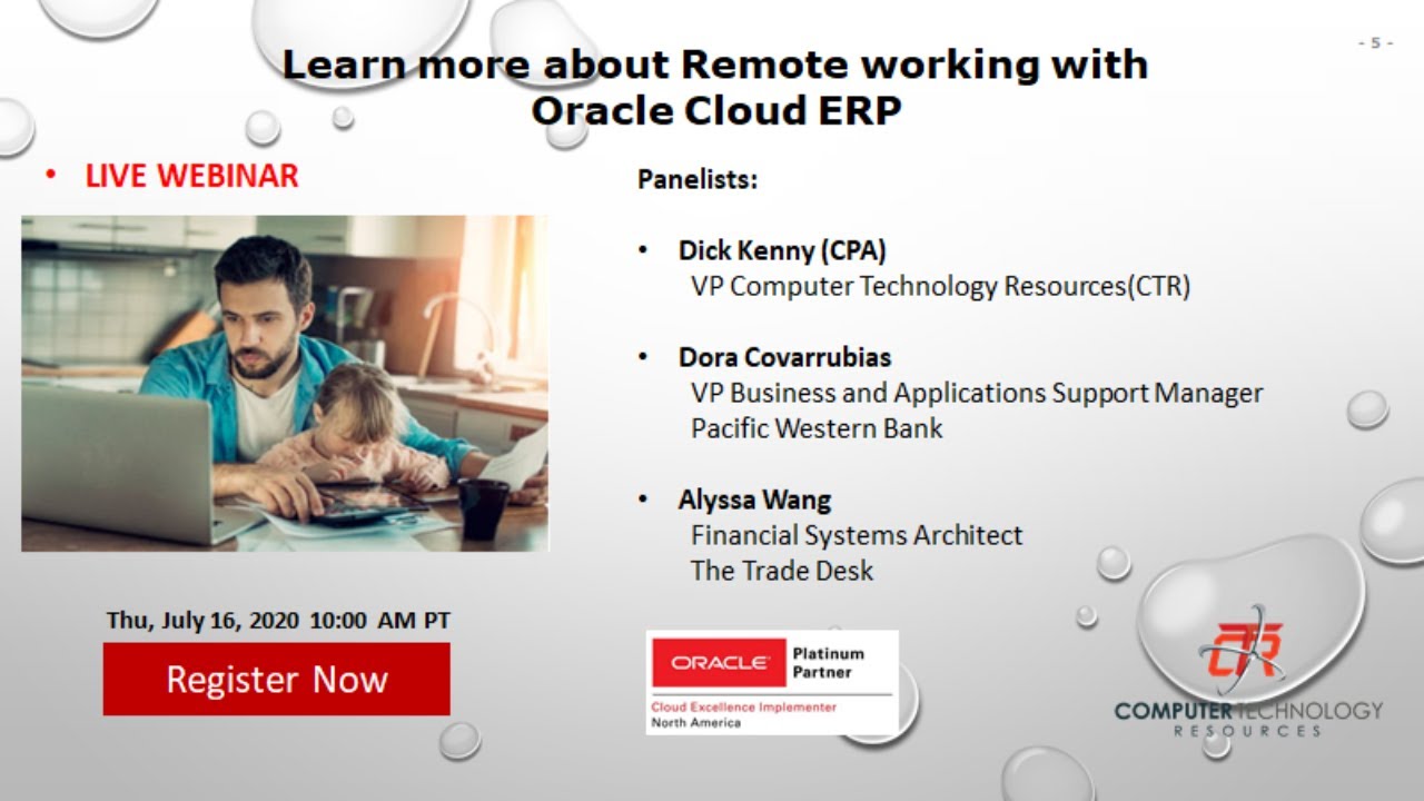 Working Remotely with Oracle ERP on Cloud - YouTube
