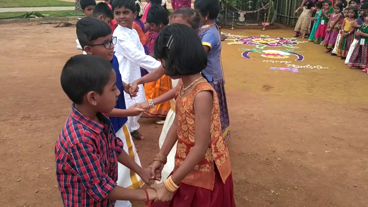 pongal celebration @ Avani public school - YouTube