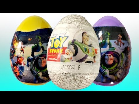 Surprise Egg - Toy Story Egg, Woody Buzz Jessie - Have Fun - YouTube