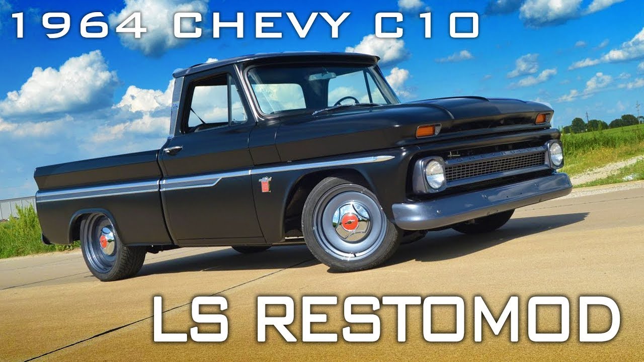 🏁 Custom LS Powered 1964 Chevrolet C10 Build Video V8 Speed & Resto ...