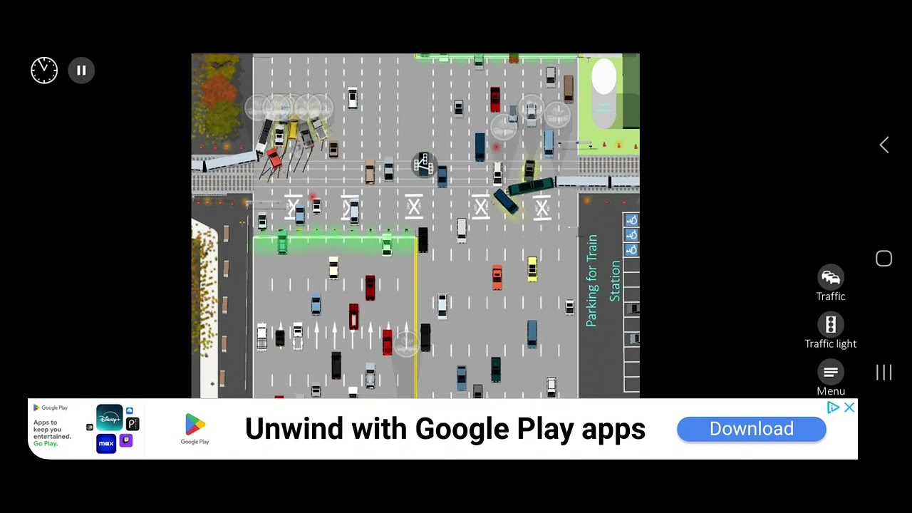 biggest car crash I've seen in intersection controller - YouTube