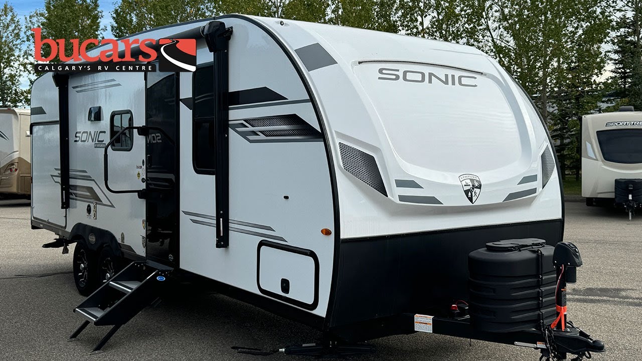 Lightweight Trailer Loaded with Features: 2025 Venture Sonic 220VRB ...