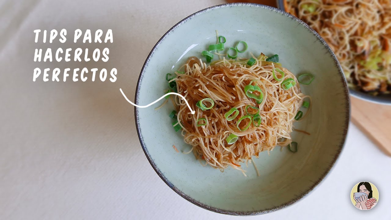 Cómo cocinar Fideos de Arroz (paso a paso) | SoYui - YouTube